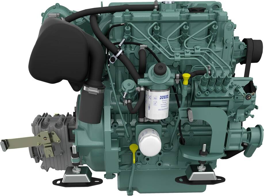 Buy Volvo Penta D2-60 engine + MS25A gearbox - D260-MS25A Online