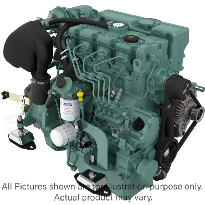 Buy Volvo Penta D2-60 engine + MS25L gearbox - D260-MS25L Online