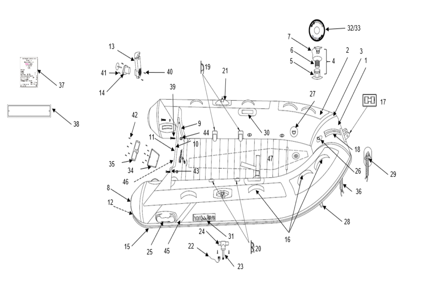 Buy Honwave T40-AE3 Parts - T40AE3 PARTS Online